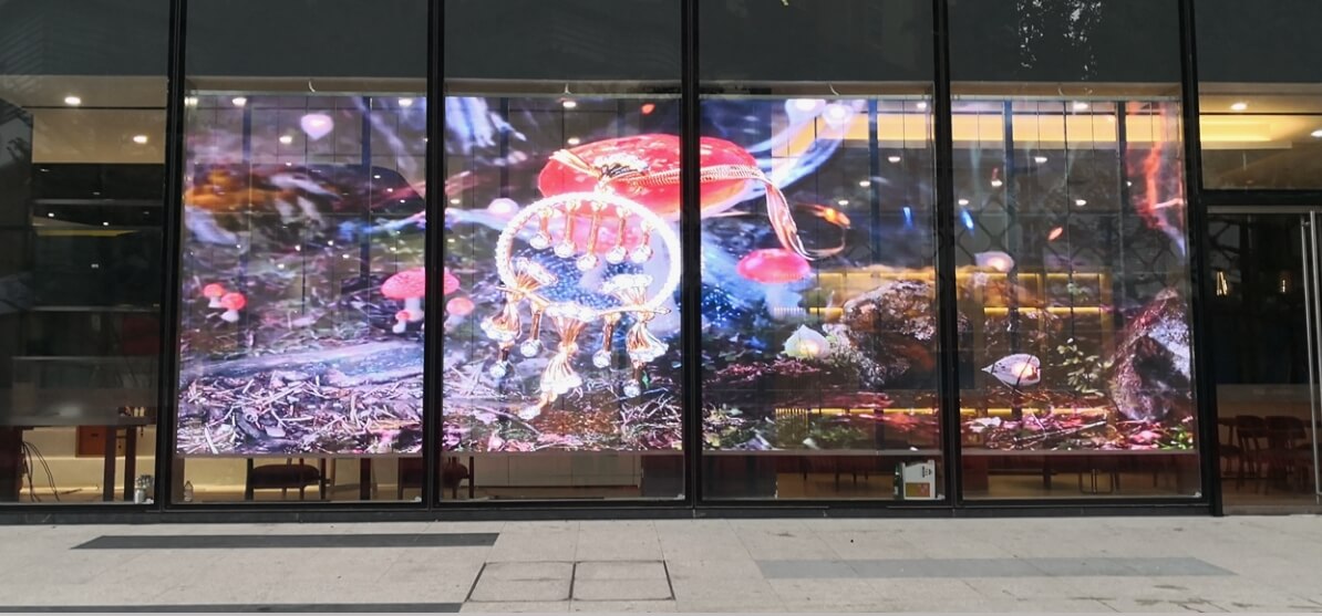 Transparent LED window display: ten questions answered - China LED Screens Manufacturer - SoStron