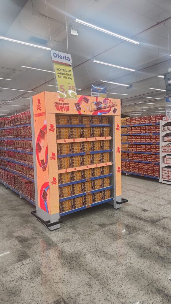 Indoor LED Display Screen Project at a Supermarket in Brazil - China ...