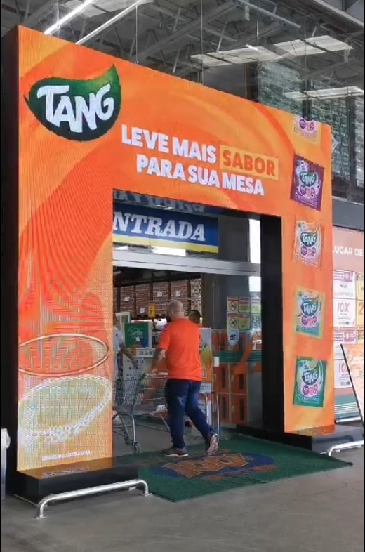 Transparent LED display