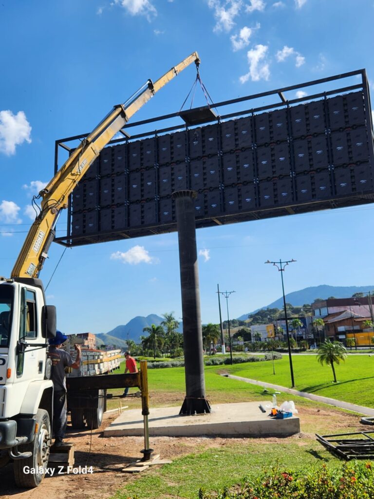 Introduction to the Brazil Highway Outdoor LED Display Project - China ...