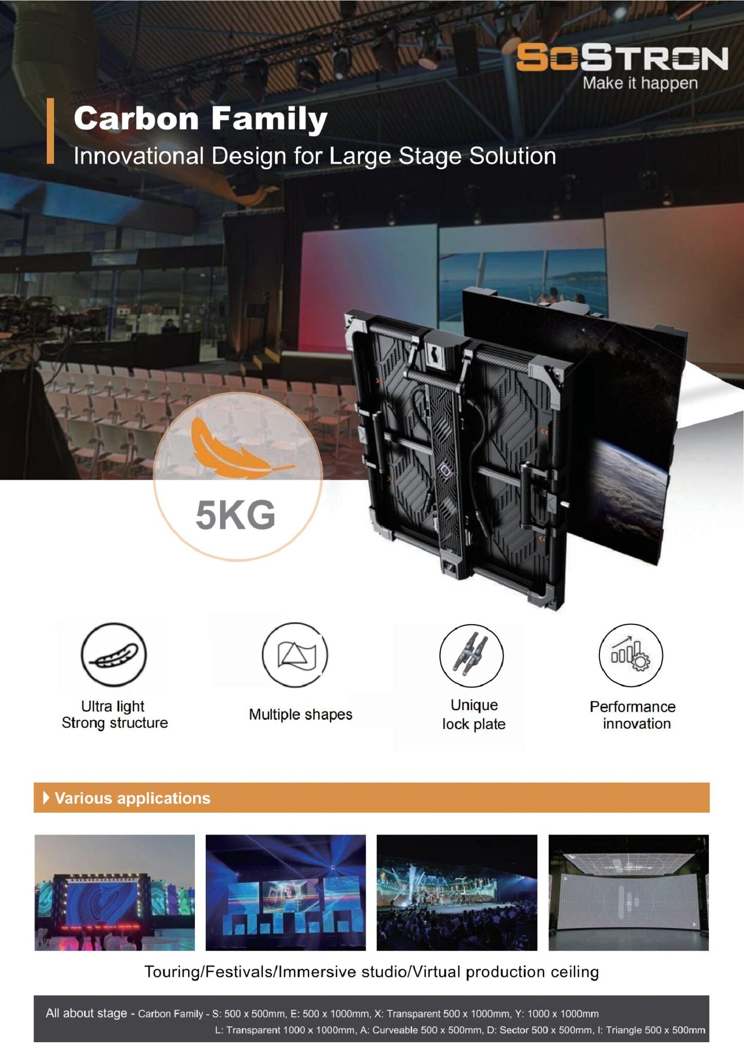 Sostron Unveils Carbon Fiber LED Display at Inter BEE 2025 | First in ...