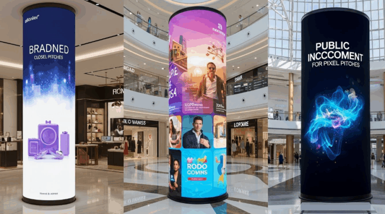 Flexible LED Cylinder Display Guide: Costs, Specs & Design - China LED ...